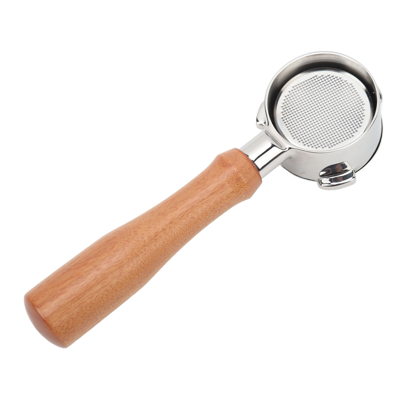 Бездонный портафильтр из нержавеющей стали, ручной пустой портафильтр для кофемашины Breville 8 серии, 54 мм E, все дерево, сиамский палисандр