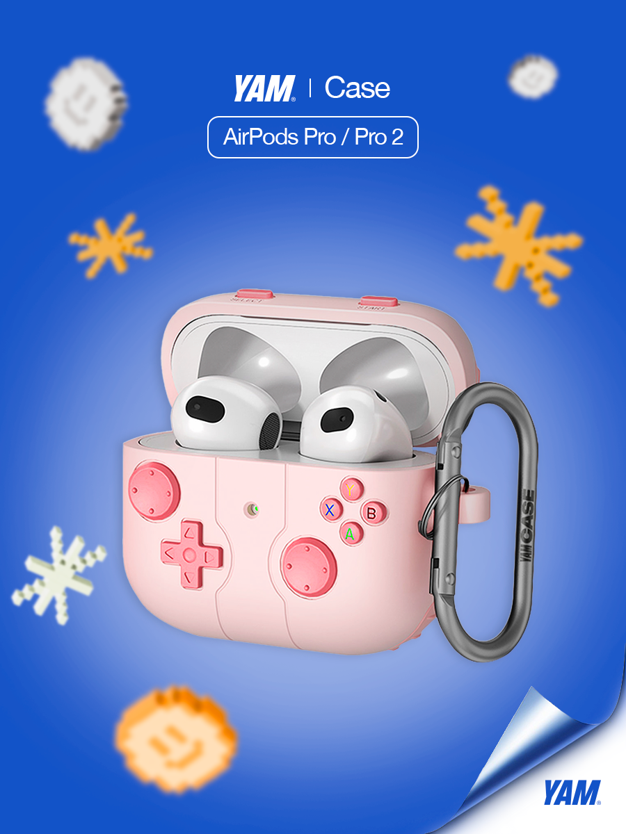 Чехол для наушников AirPods Pro или Pro 2 силиконовый, защитный
