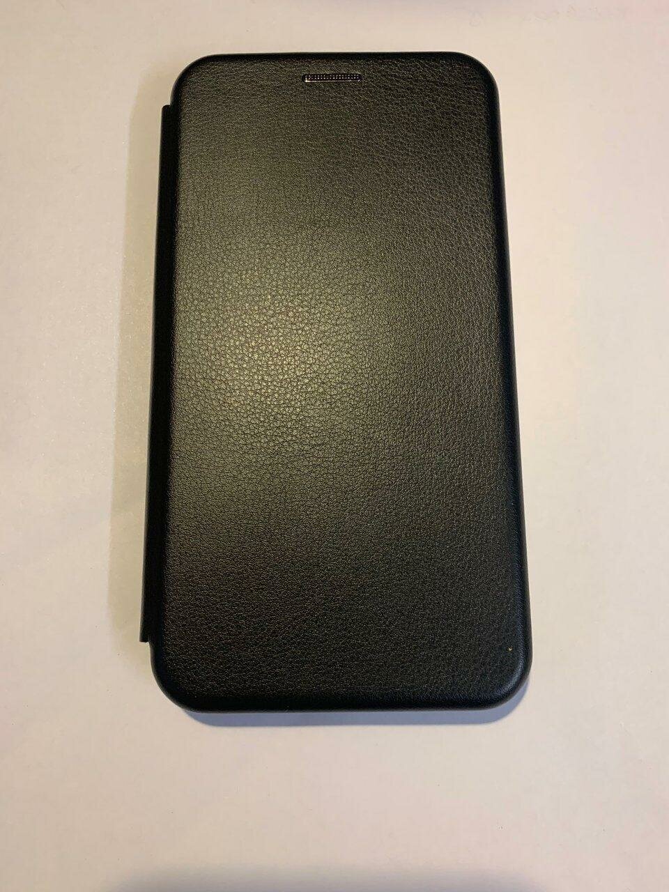 Чехол-книжка для iPhone XR Fashion Case(Чёрная)