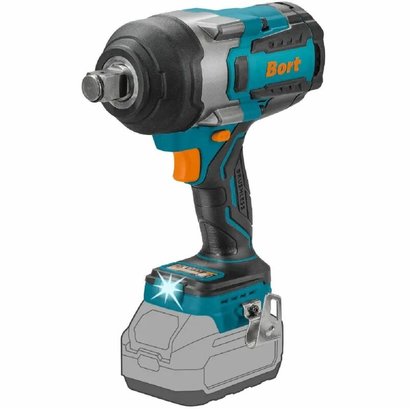 Гайковерт аккумуляторный BORT BSR-21U-XL (без АКБ и ЗУ)