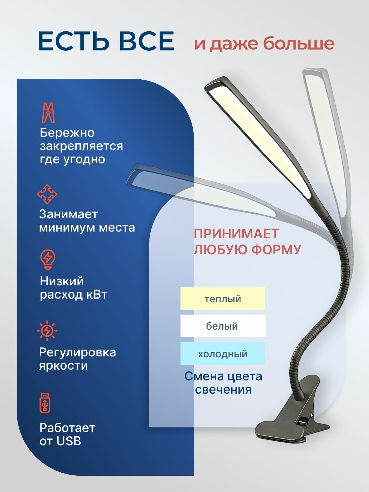Светодиодная настольная лампа — настольная лампа светодиодная, LED лампа настольная, лампа для стола