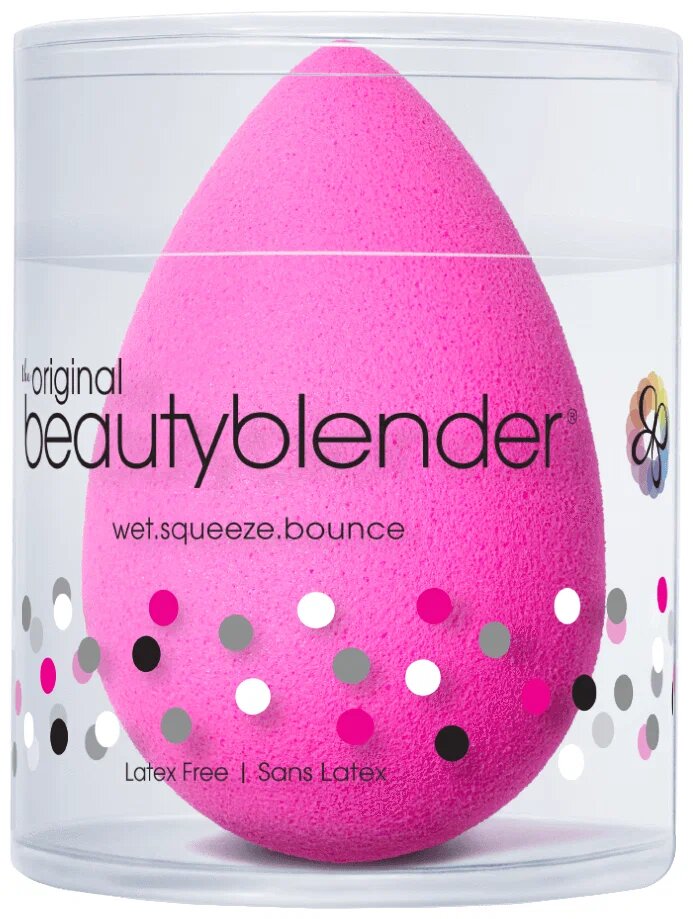 Beautyblender Original Pink Egg Sponge - безлатексный спонж для лица в форме яйца