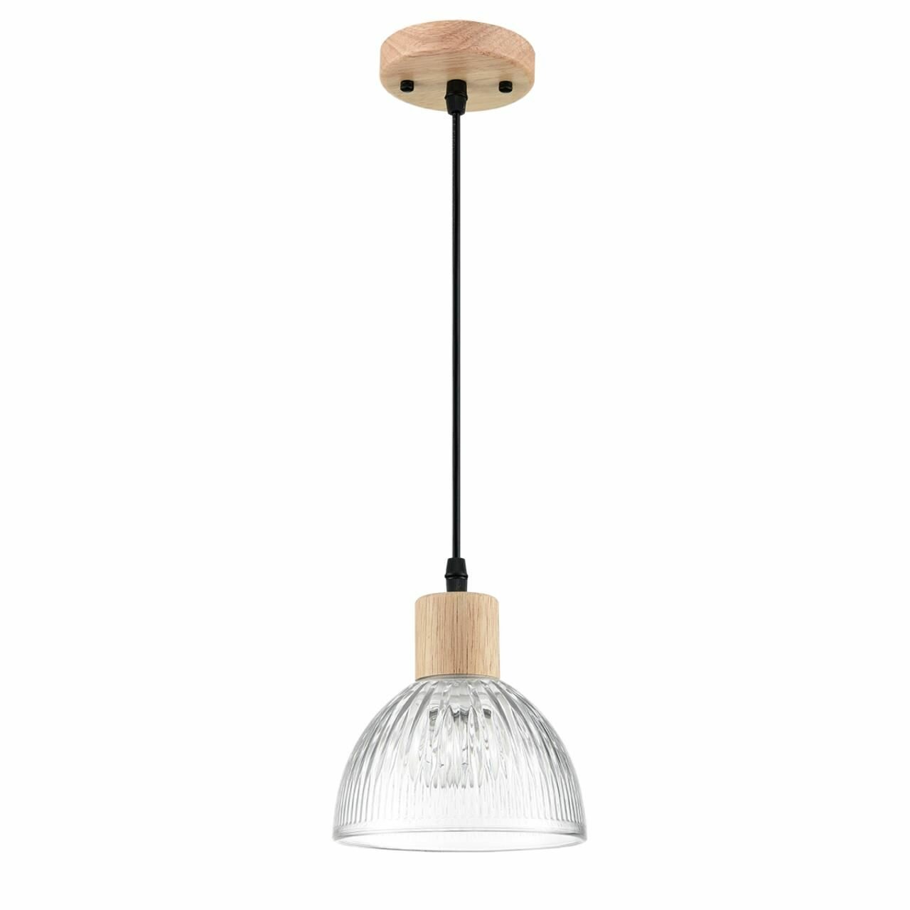 Светильник подвесной LUMION NATANA 8055/1A E27 1*60W бежевый