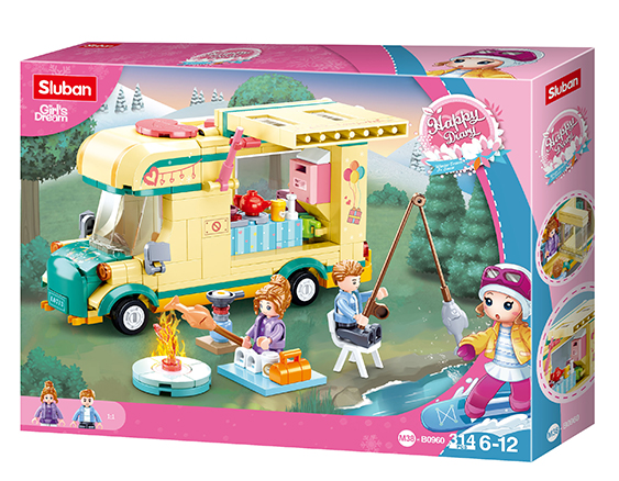 Sluban, Конструктор Кемпер (314 дет.), M38-B0960