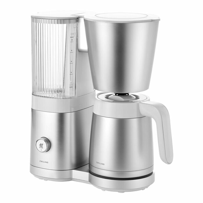 Zwilling Кофемашина с фильтром 1,25 л, серебристо-белая Enfinigy Zwilling