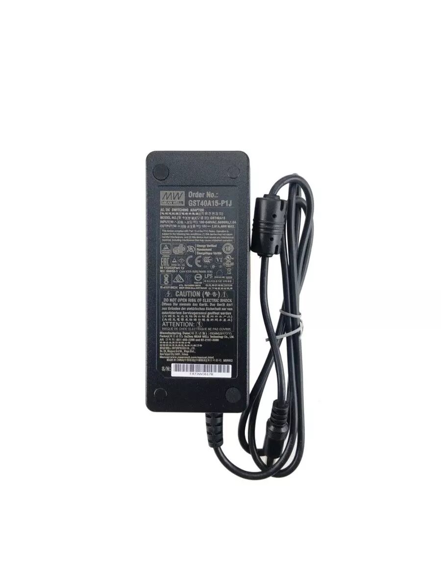 Сетевой адаптер питания 40 Вт (15В/2.67А) GST40A15-P1J