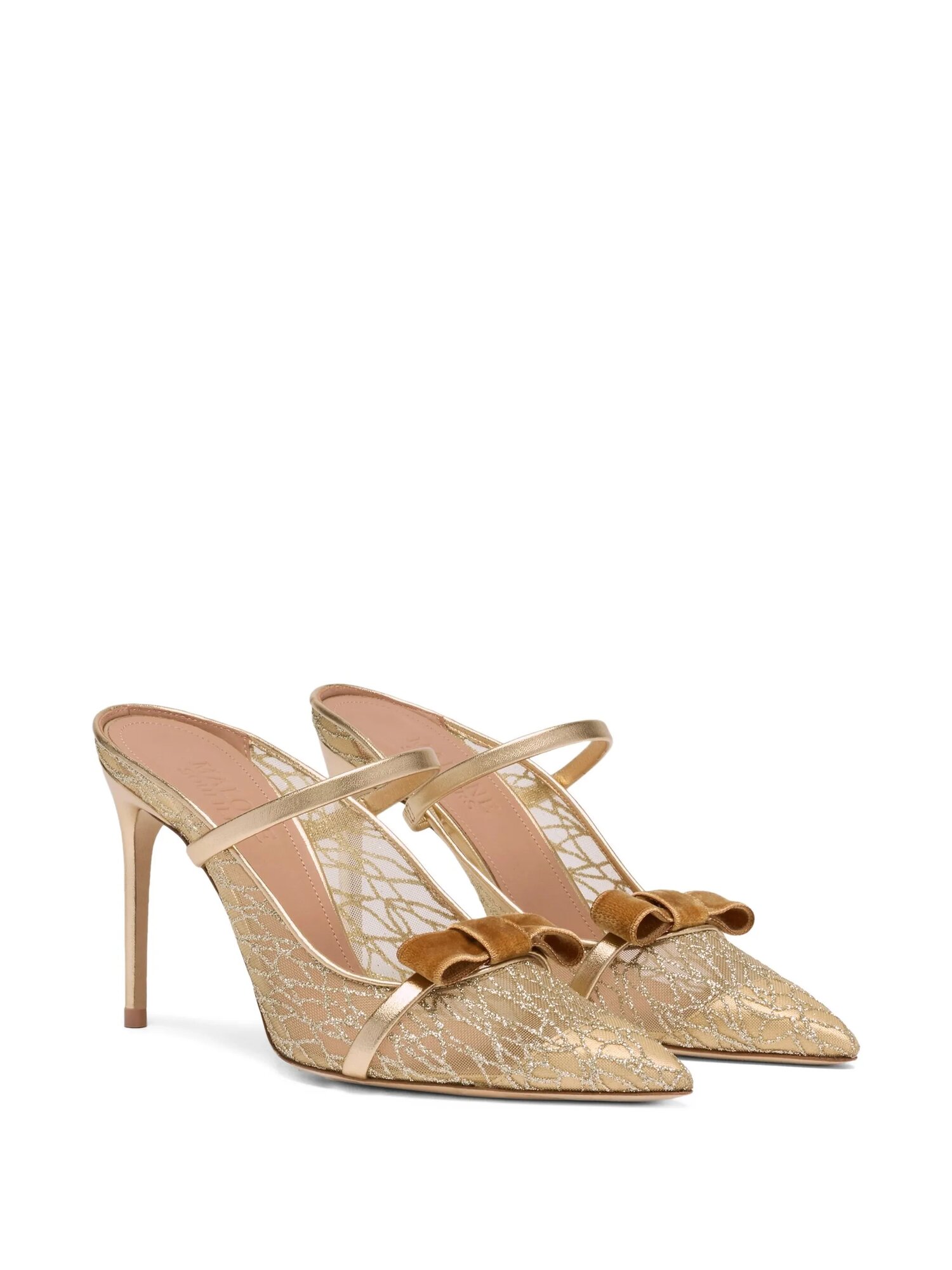 Мюли Malone Souliers Aurora 90, размер 41, gold — фото 1