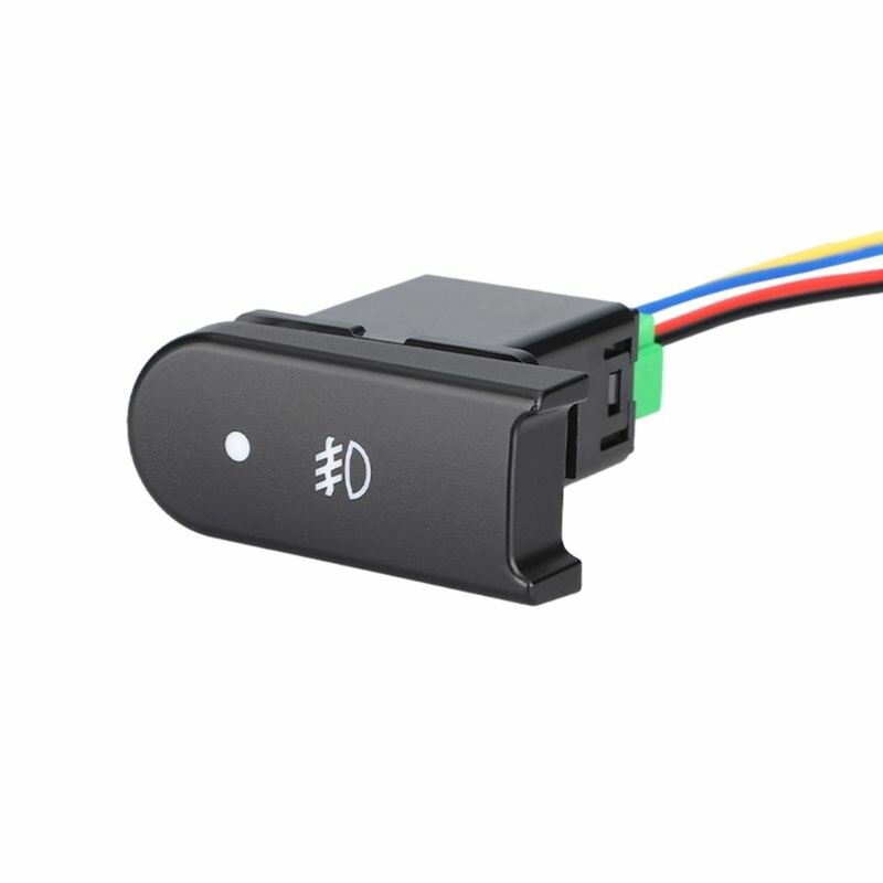 Замена переключателя противотуманных фар для акцентной лампы, кнопка включения/выключения питания 12 В в автомобиле с кнопкой жгута проводов