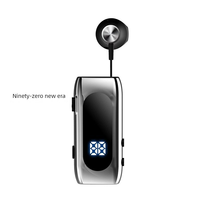 Беспроводные наушники Bluetooth для бизнеса и спорта, космическая серебристость, внутриканальные, 20 часов