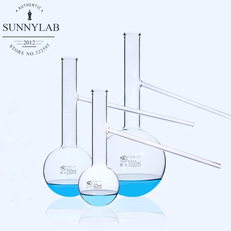 Стеклянная колба для дистилляции 500ml