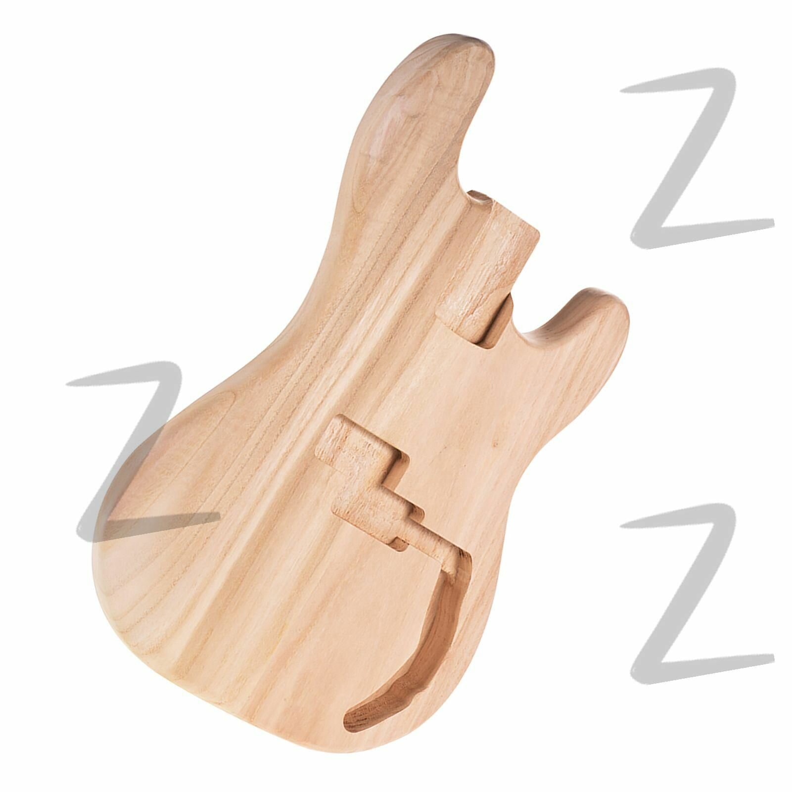 PB-T02 Корпус электрогитары из платана, заготовка для бас-гитары PB, детали для сборки