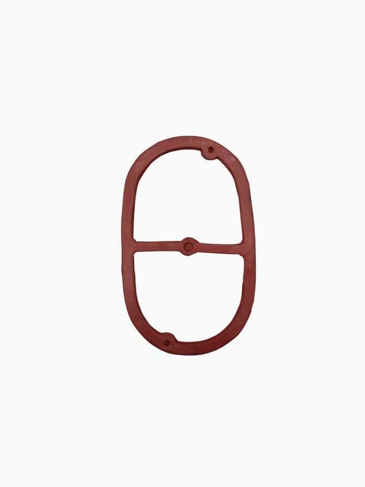 Прокладка крышки головки на мотоцикл Урал (красная резина)