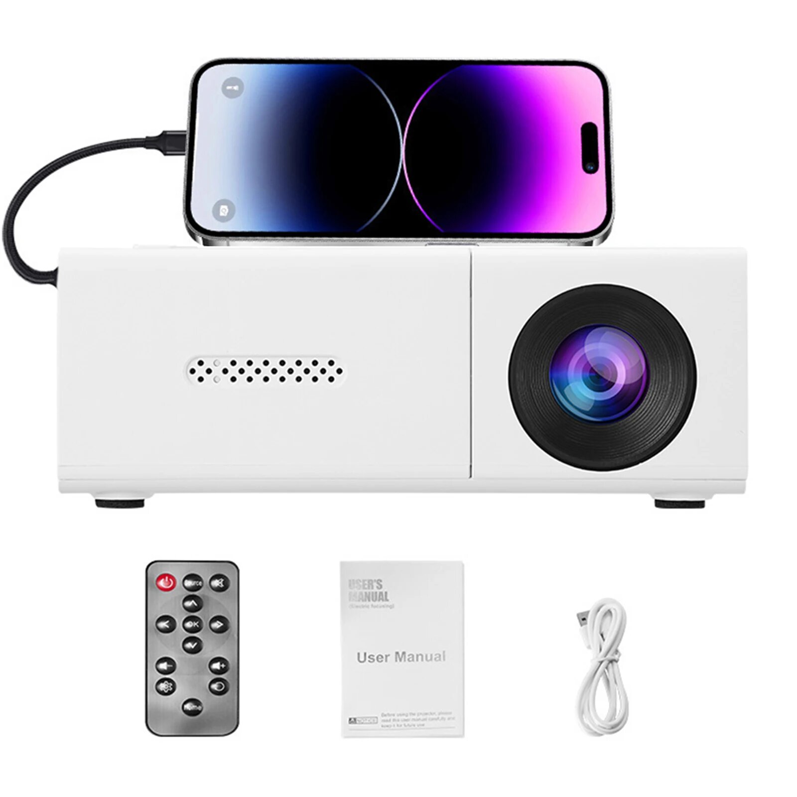 Shunmaii Mini Projector