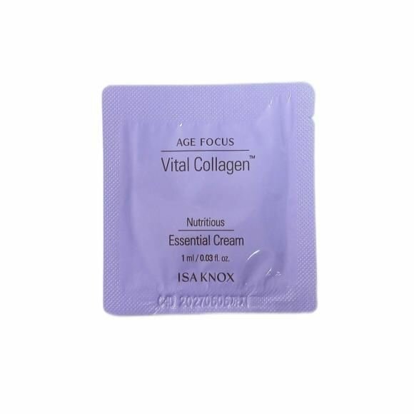 Крем для лица антивозрастной питательный Sample 1ml*10шт ISA KNOX Age Focus Vital Collagen Essential Cream
