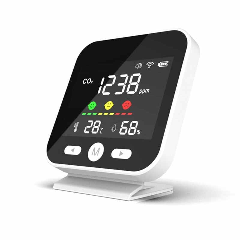 Хуасян Юэ / Tuya WiFi Air Quality Monitor CO2 Carbon Digestive
