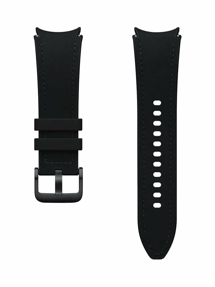 Кожаный ремешок Hybrid Leather S/M 20mm Совместимость с умными часами Samsung Galaxy Watch4 серии или более поздними версиями