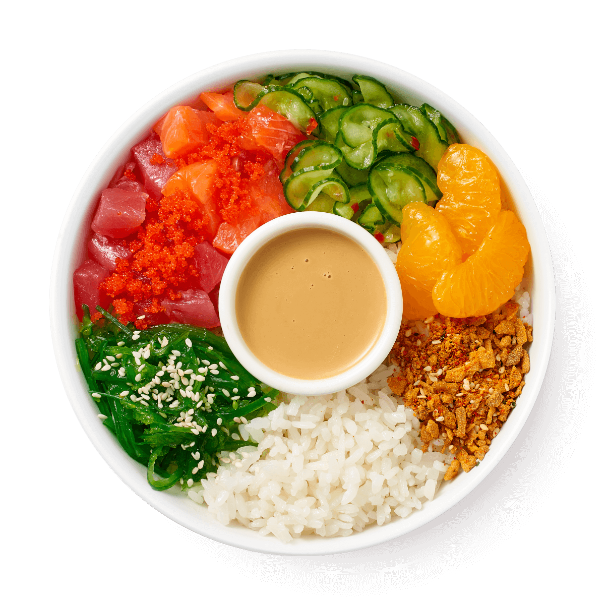 Поке Soul in the Bowl, лосось, тунец, мандарин, 270 г, 1 упаковка