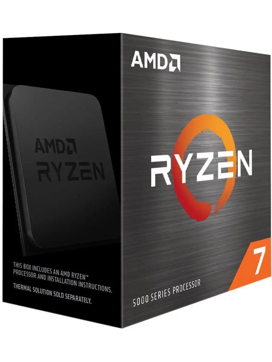 Процессор Ryzen 7 5800X, BOX (без кулера)