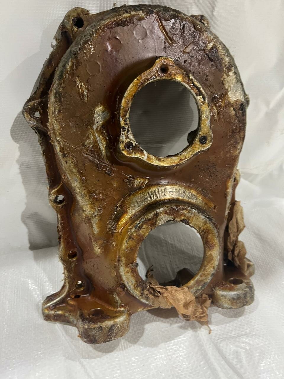 Крышка двигателя распределительных шестерен для а/м ЗИЛ-130 арт.130-1002060-Б оригинал