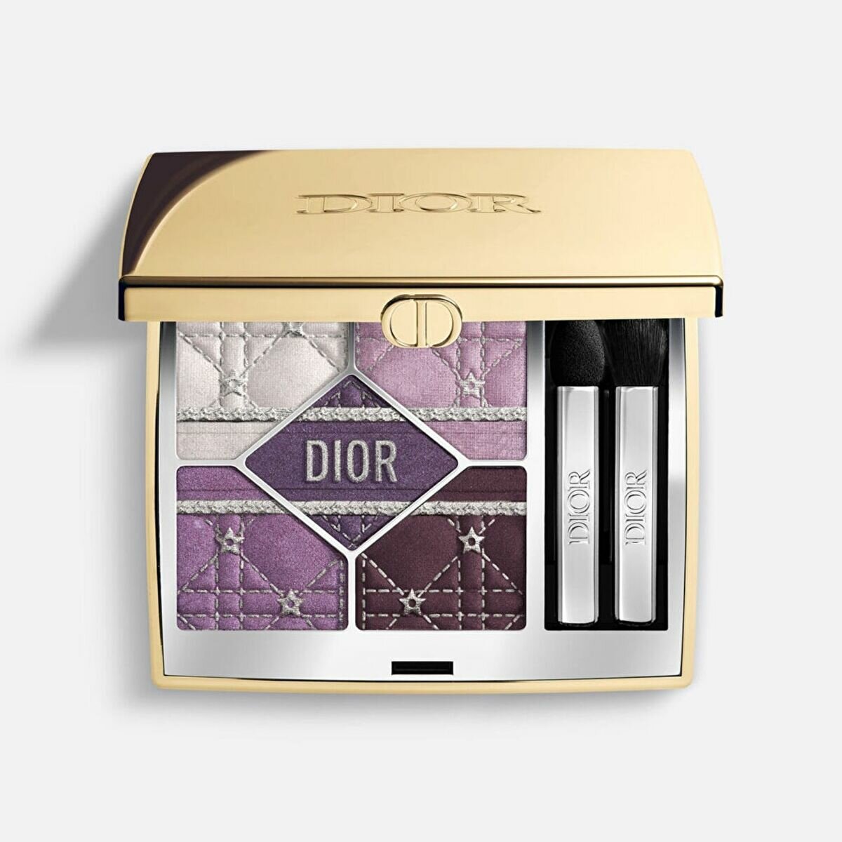 Тени DIOR Diorshow 5 Couleurs 7г | Лимитированные 5 оттенков в кутюрном футляре | Тон 912 Plum Parade