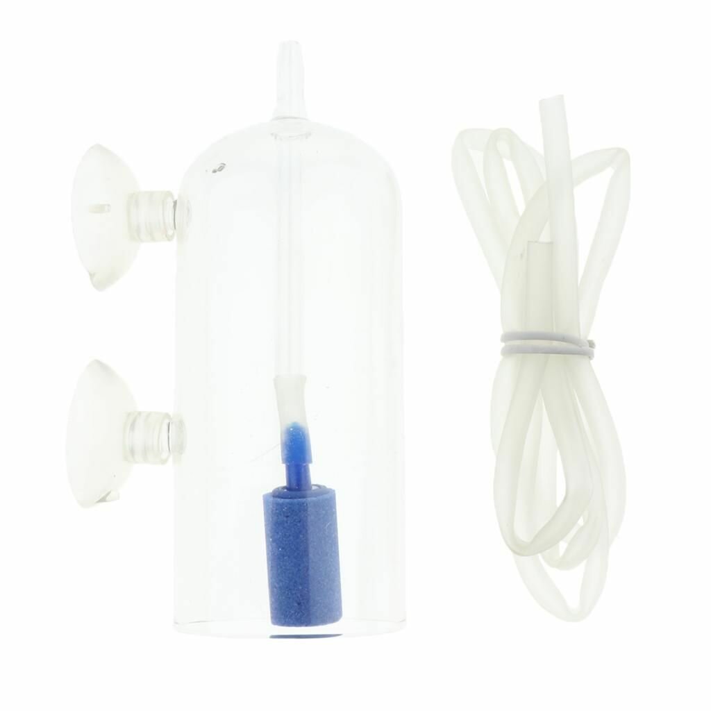 Диффузор CO2 для аквариума, распылитель пузырьков, аэратор для насыщения кислородом, стеклянный