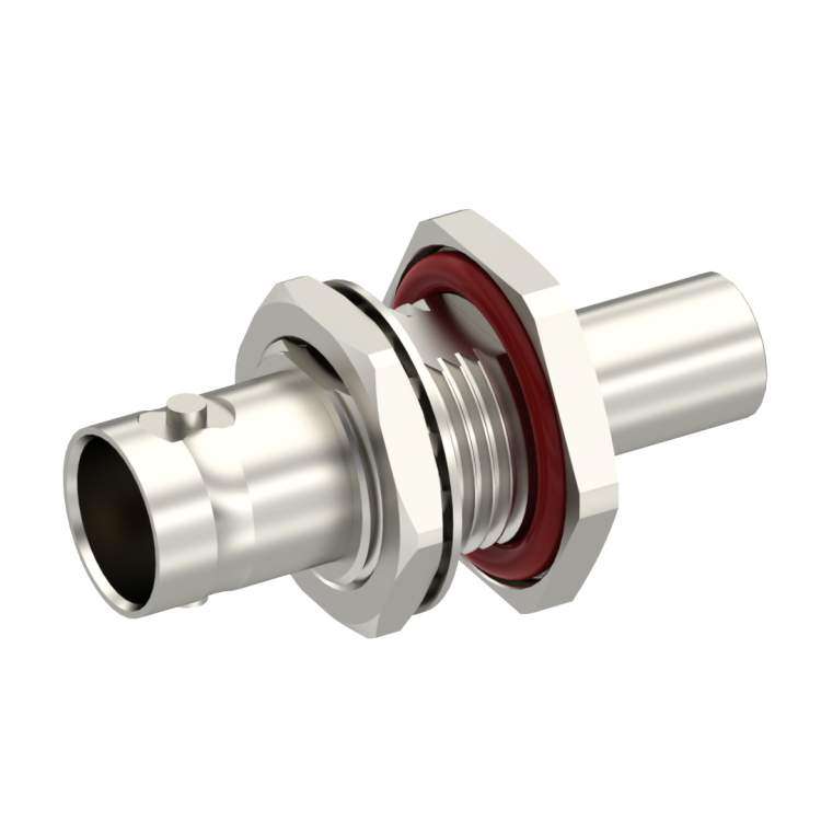 Китайский аналог(замена): R142334161 BNC прямой настенный разъем с уплотнением панели заднего монтажа обжимного типа - кабель 675+93