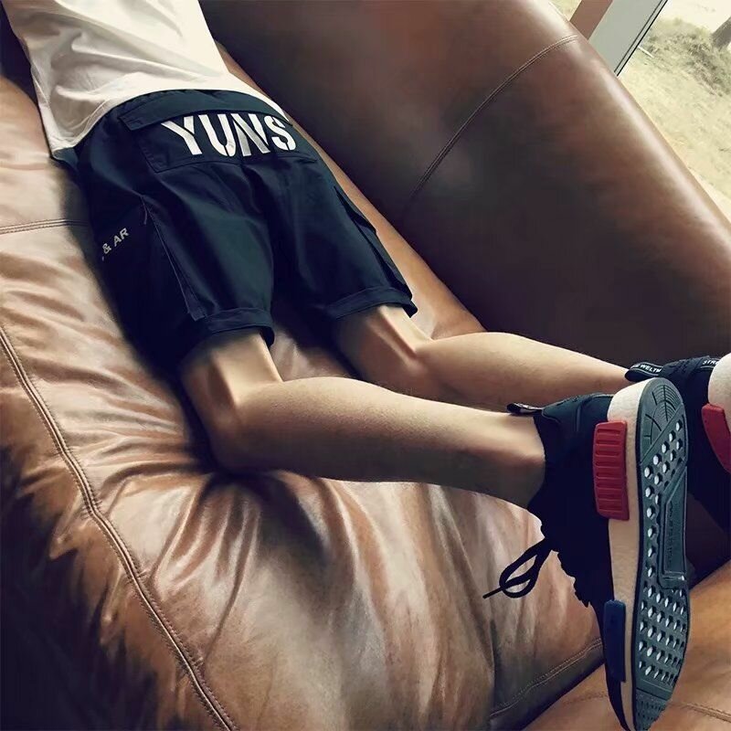 Каменные домашние винтажные рабочие шорты в американском стиле, хаки, джинсовые шорты для велосипедов и мотоциклов с большими карманами, модные мужские шорты