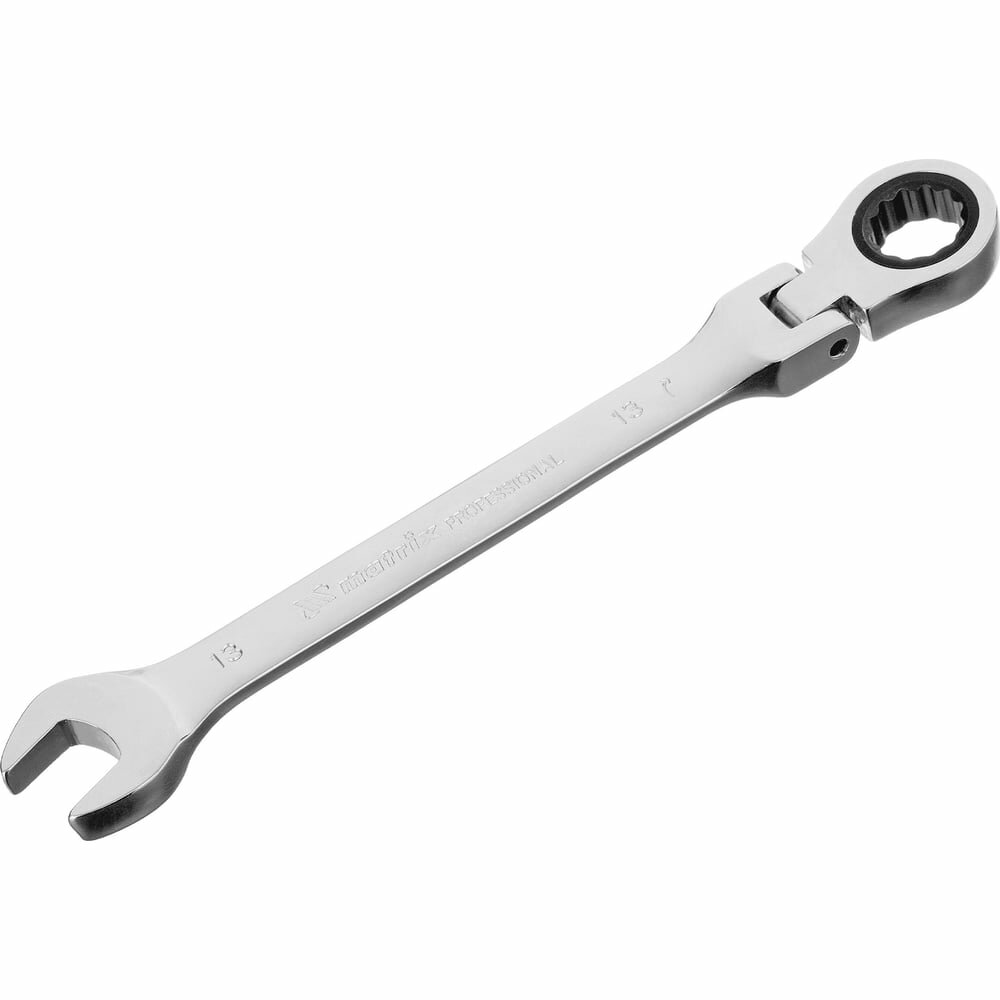 Комбинированный трещоточный ключ MATRIX PROFESSIONAL