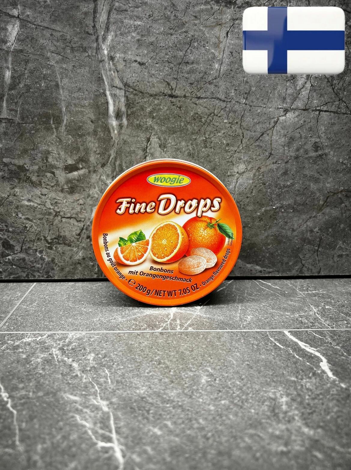 Леденцы Woogie со вкусом апельсина 200 гр.