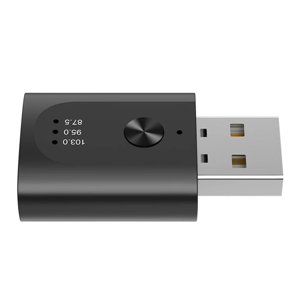 Автомобильный передатчик, приемник, автомузыка, аудиоадаптер, мини-USB-адаптер громкой связи для FM-радио, USB-беспроводной FM-приемник