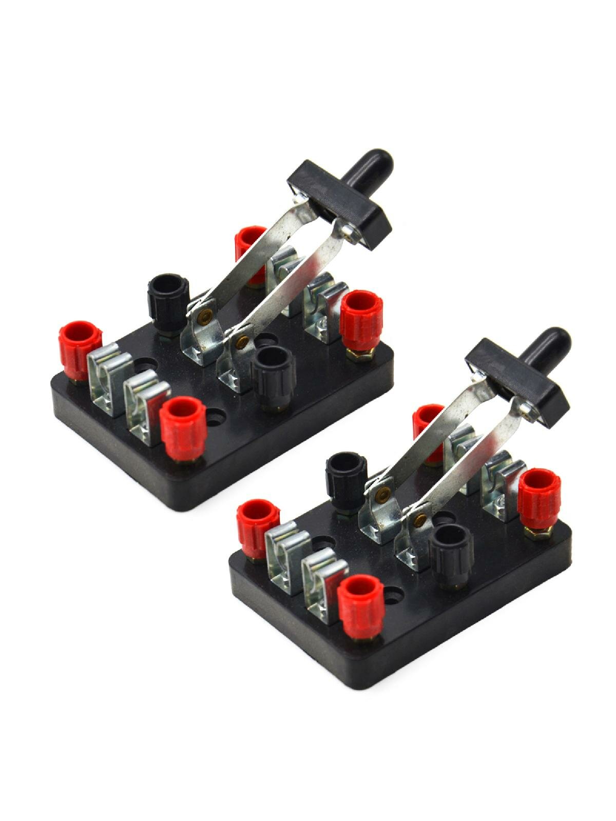 2 двухполюсных переключателя с двойным переключением