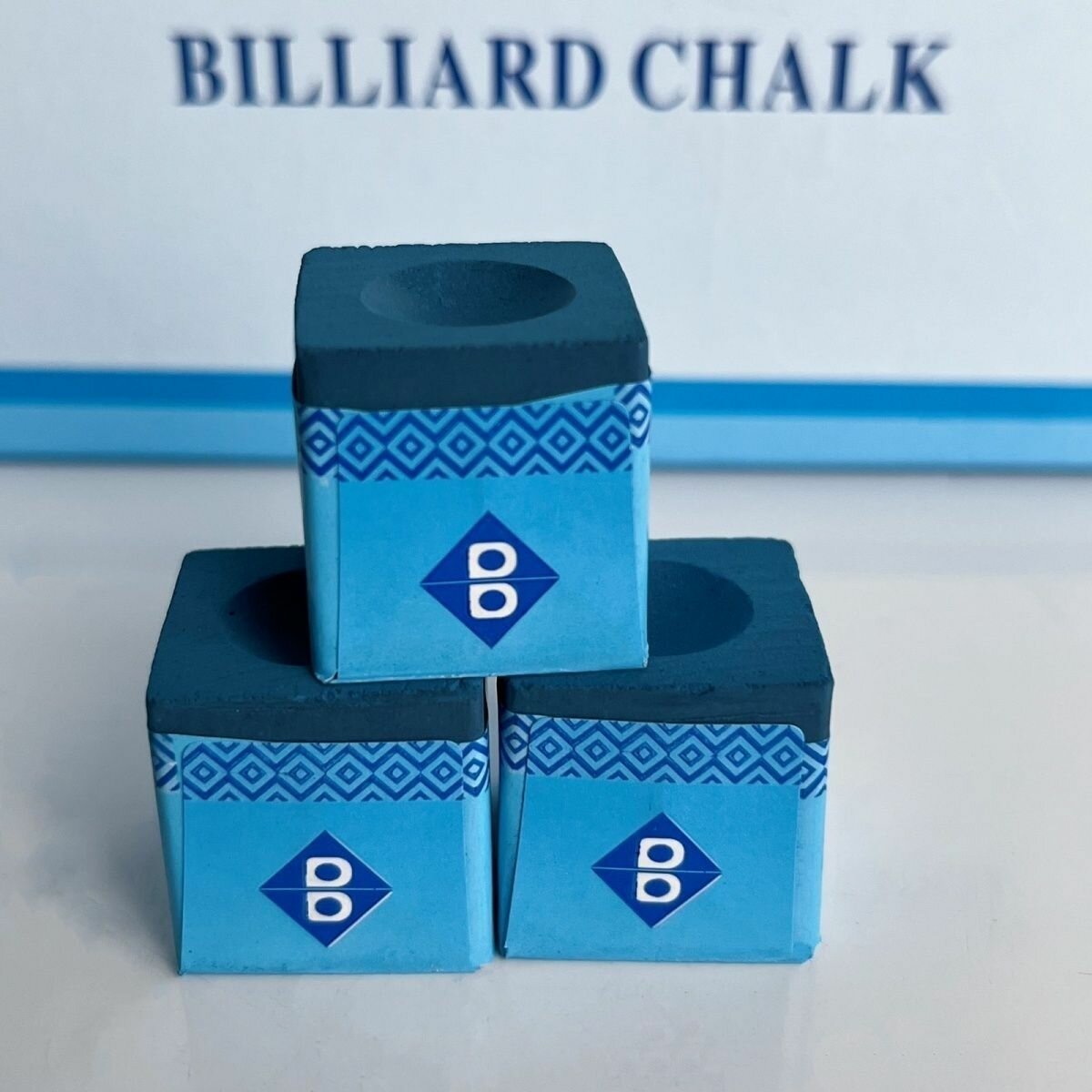 Мел для бильярда Super Blue Diamond, мел для пула, масляные принадлежности для наконечников, мел для бильярдной, мел для настольного бильярда.