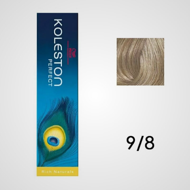 9/8 Стойкая крем краска Koleston 60мл WELLA Koleston perfect 9/8 Краска 60мл