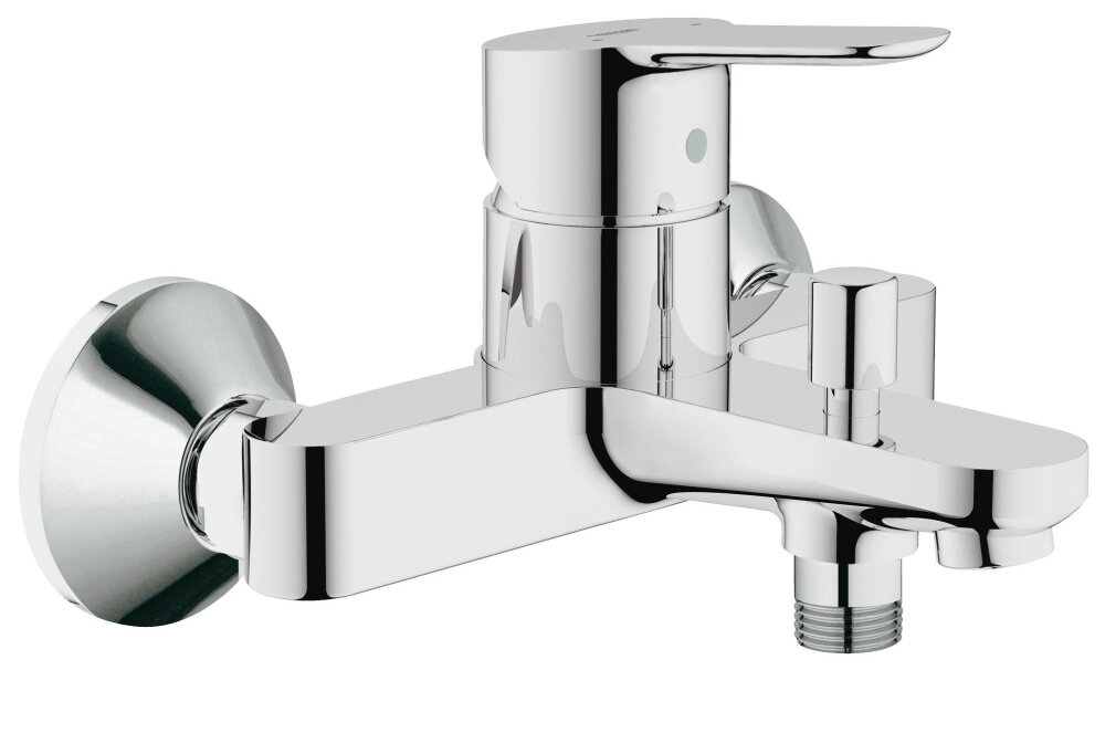 Смеситель для ванны GROHE BauEdge, хром (23334000).