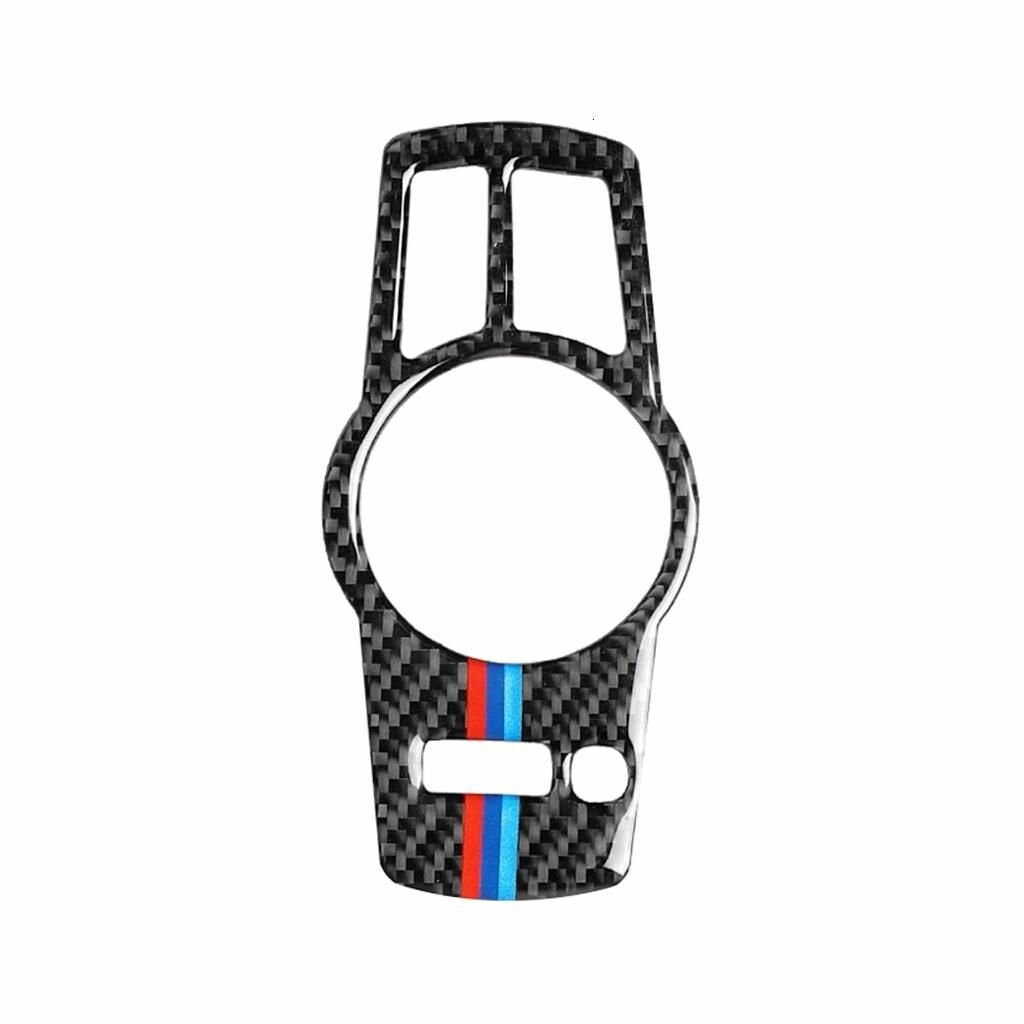 Автозапчасти BMW F10 из углеродного волокна кнопка включения фар крышка рамы декоративная наклейка-цветной