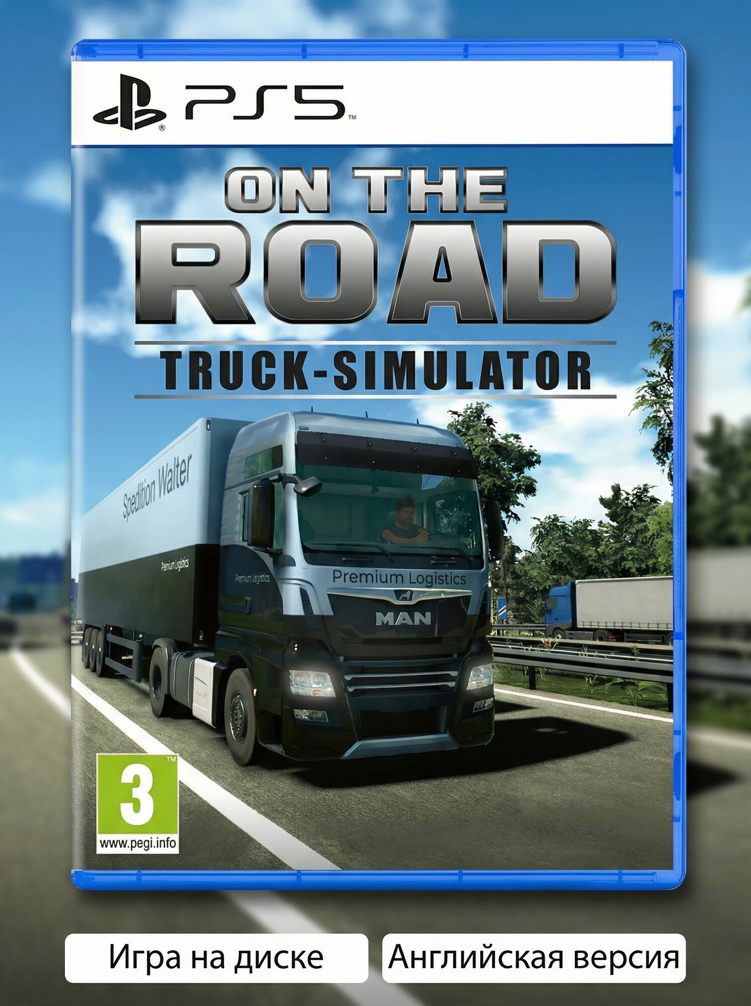 Игра On The Road Truck Simulator (PlayStation 5, Английская версия)