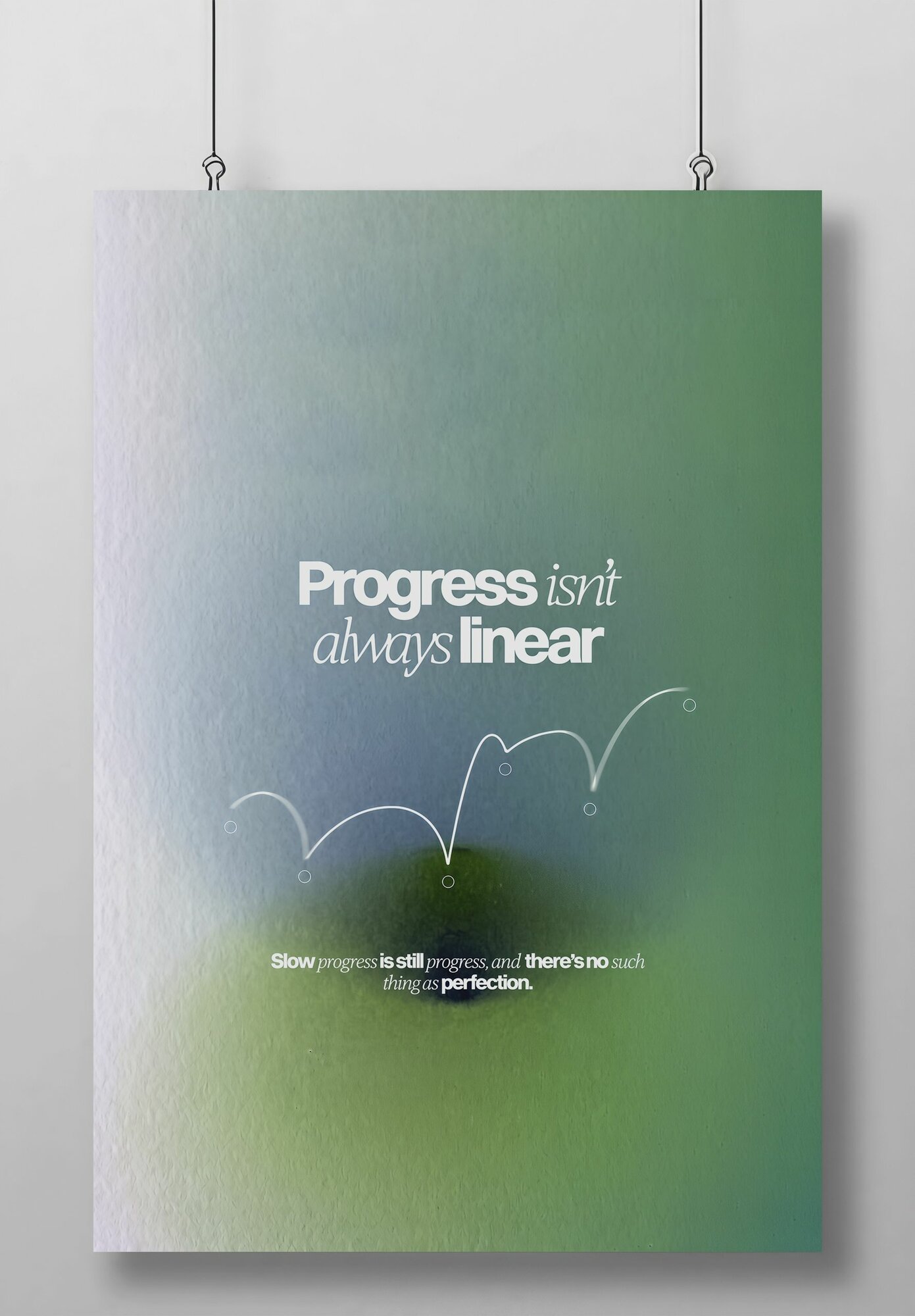 Постер / Плакат На Стену Интерьерный Прогресс (Progress)