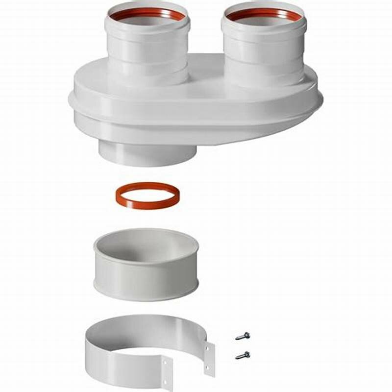 Адаптер моноблочный 60/100 — 80/80 (Baxi, Viessmann, Beretta, Kiturami, Arderia D)