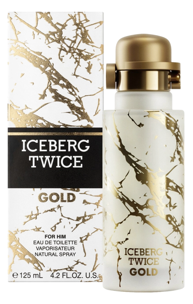 Iceberg Twice Gold мужская туалетная вода 125 мл / Твайс Голд Айсберг