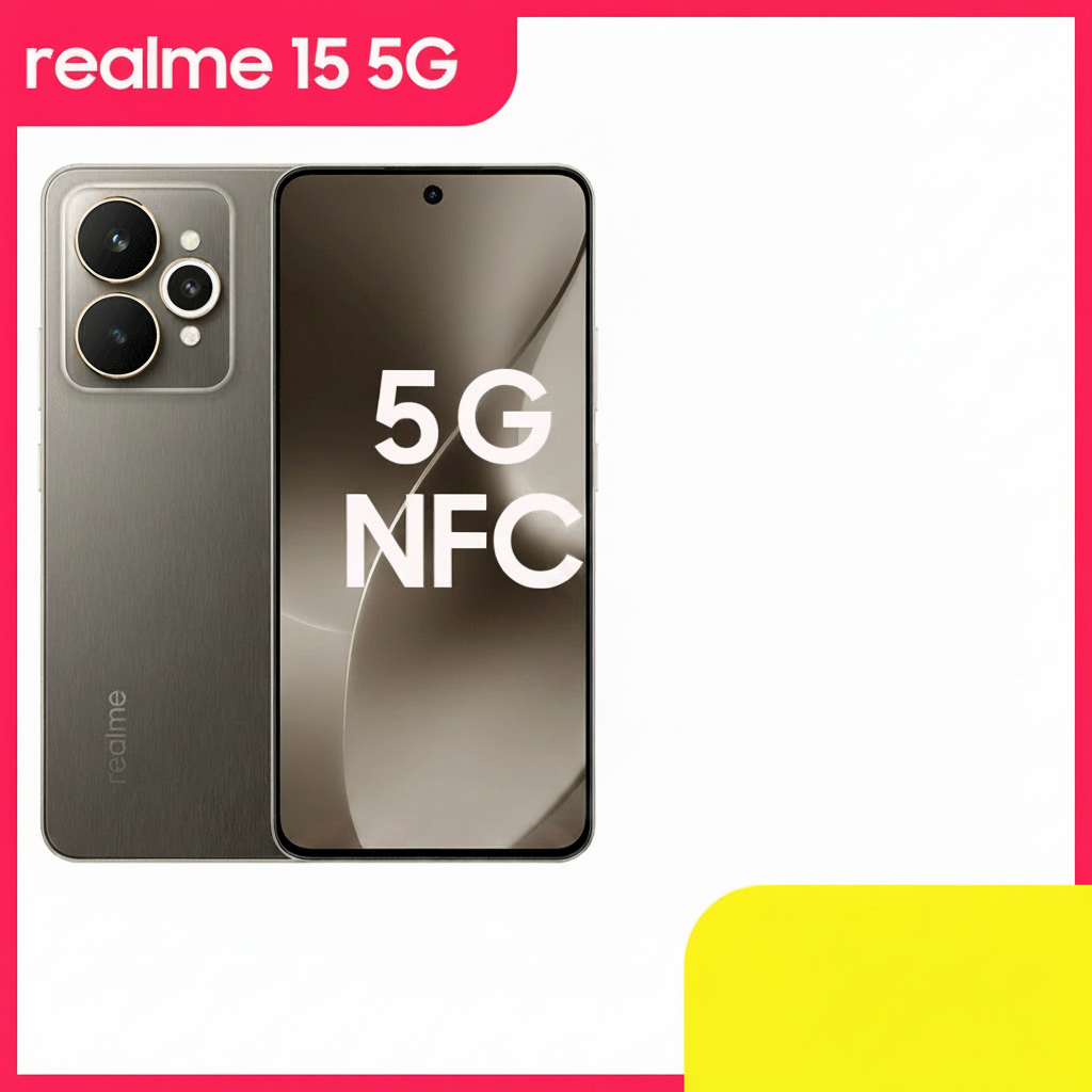 Смартфон Realme 15 5G, 12/256ГБ, global