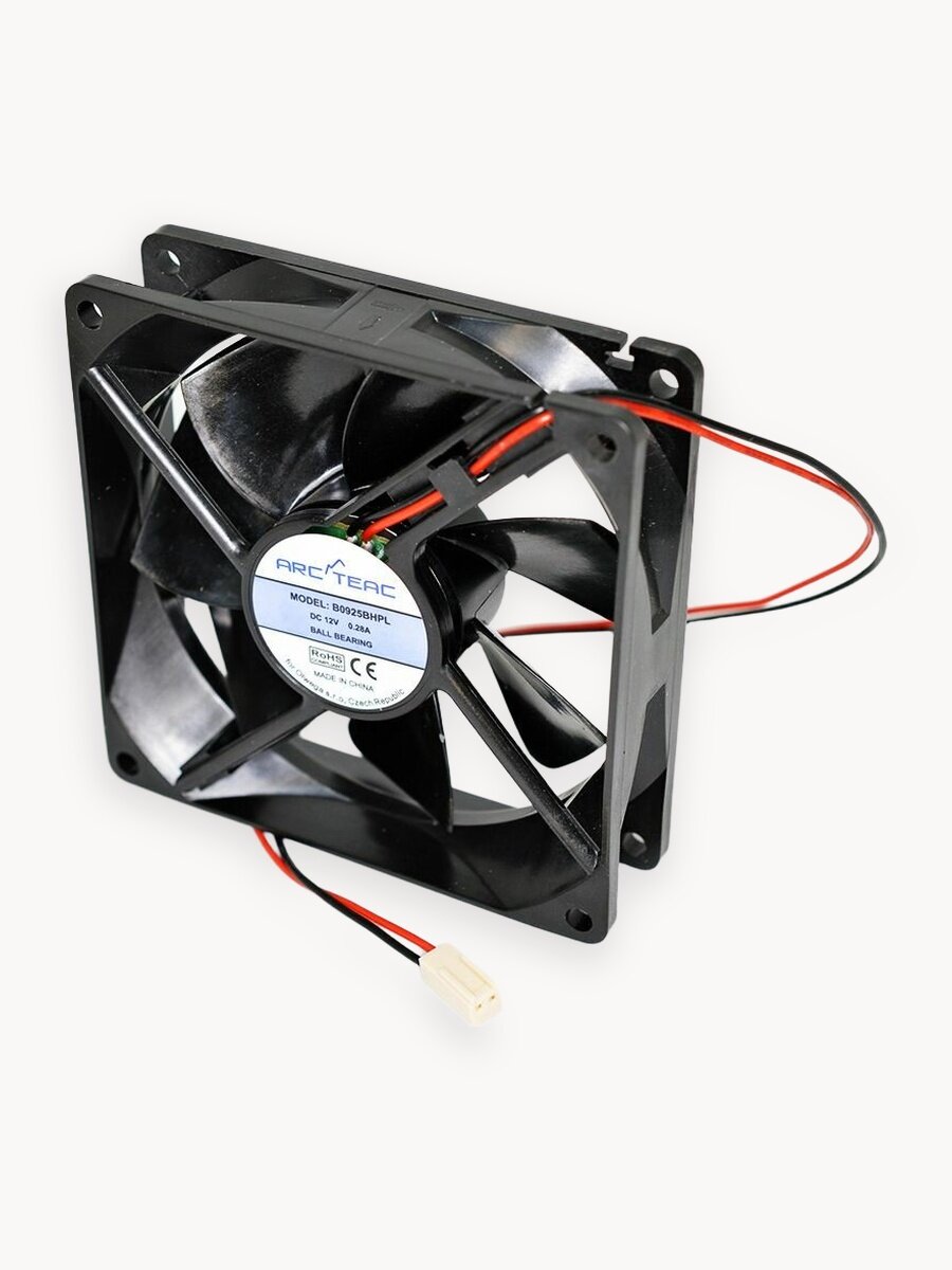 Вентилятор осевой ARCTEAC B0925BHPL-PC2 92х92х25мм 12В DC 0.21А 88куб. м/ч подшипник качения 3000об/мин Разъем 2PIN