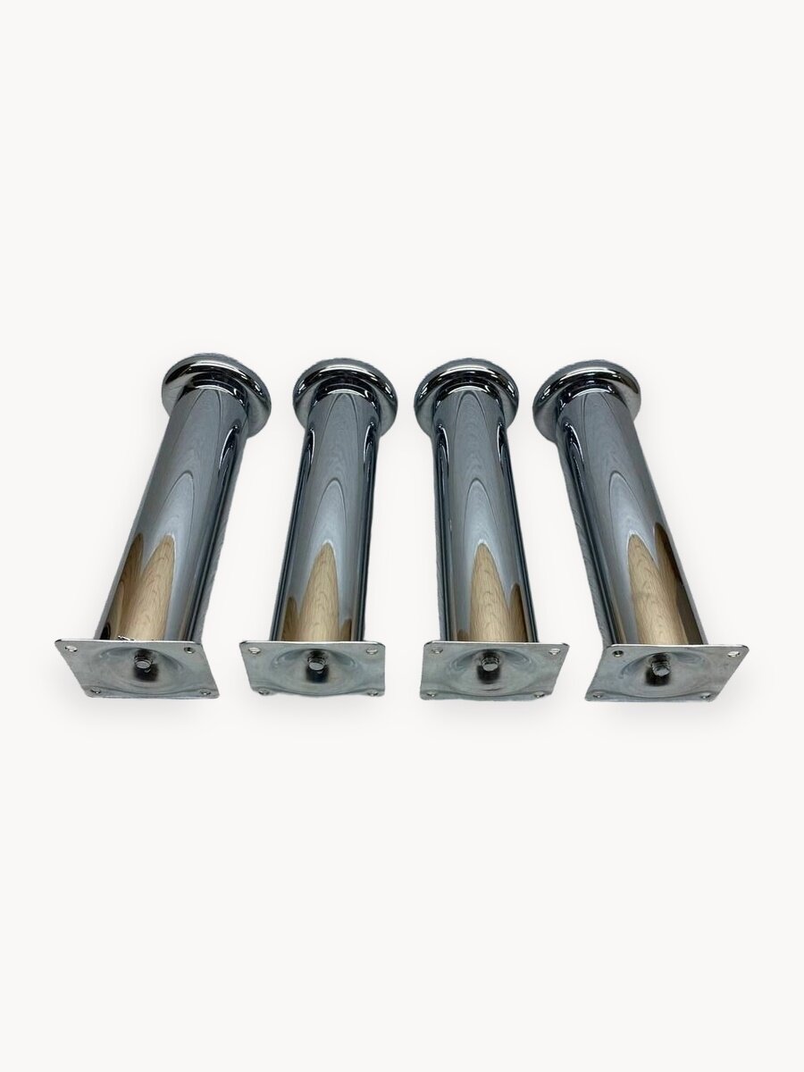 Ножки для мебели металлические высота 20 см 4 шт