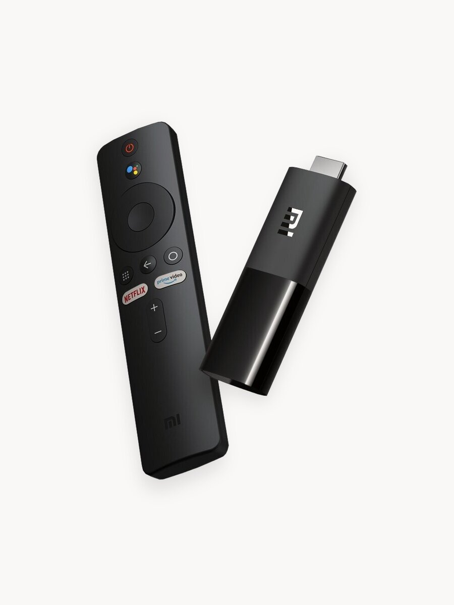 Медиаплеер Xiaomi MiTV Stick, черный, операционная система Android 9, пульт в комплекте