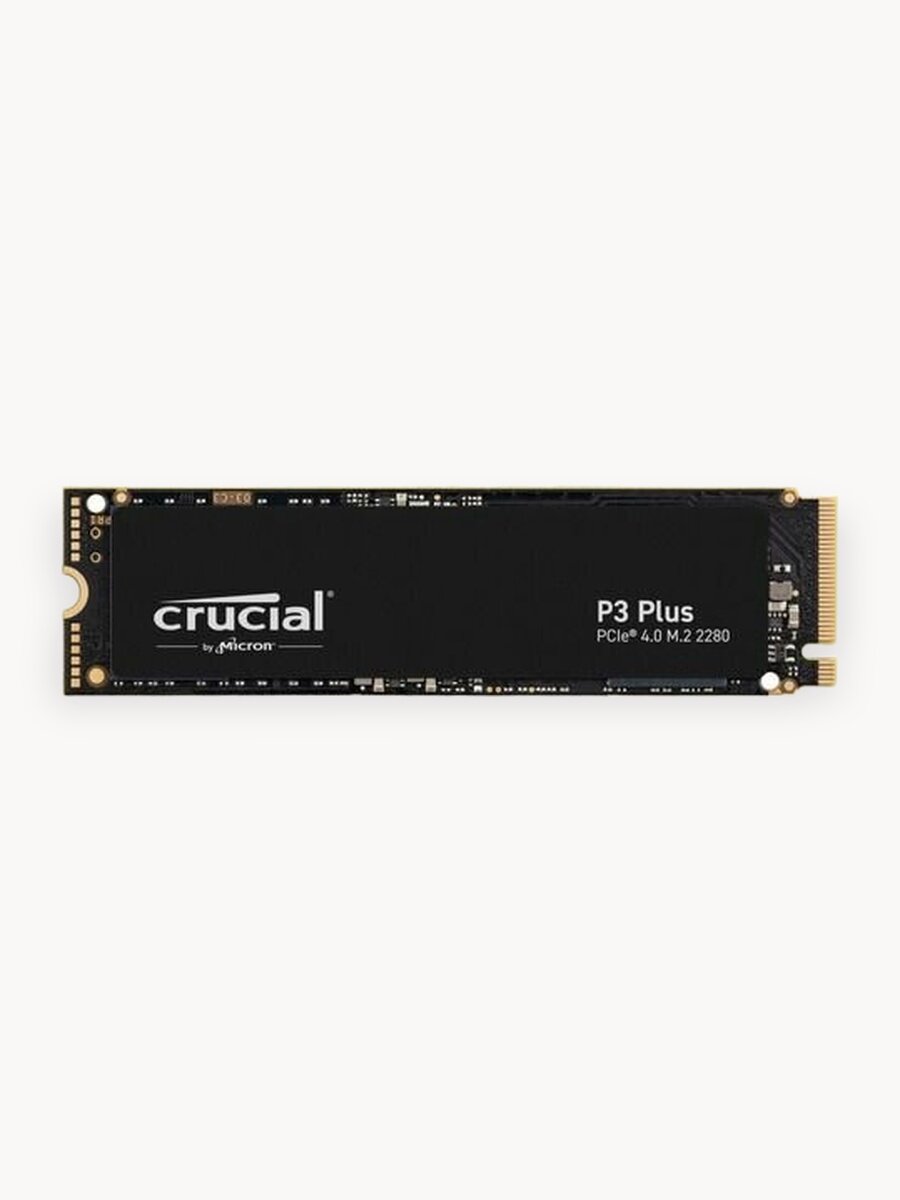 SSD накопитель Crucial P3 Plus CT4000P3PSSD8 4ТБ, M.2 2280, PCIe 4.0 x4, NVMe, M.2