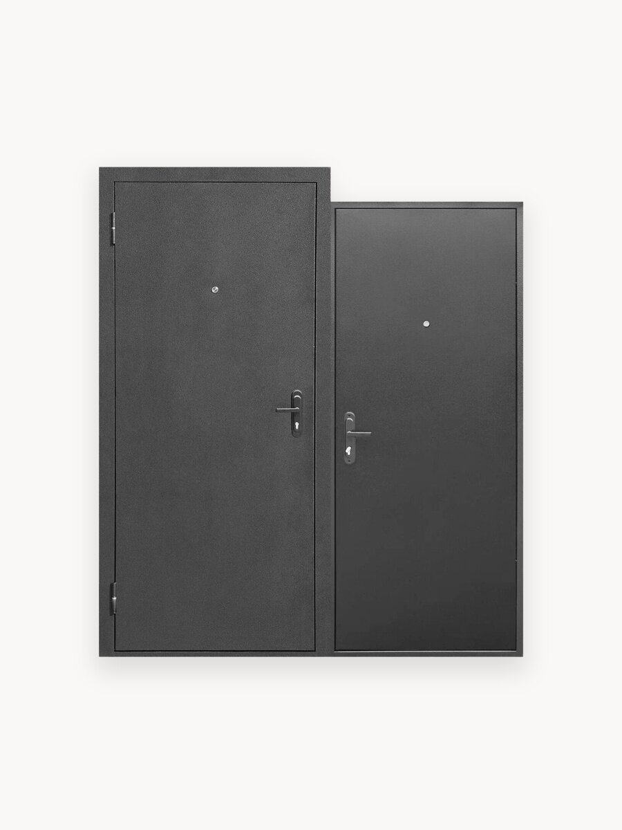 Дверь входная металлическая SL-2 2050х860 мм, левая, Антик Серебро