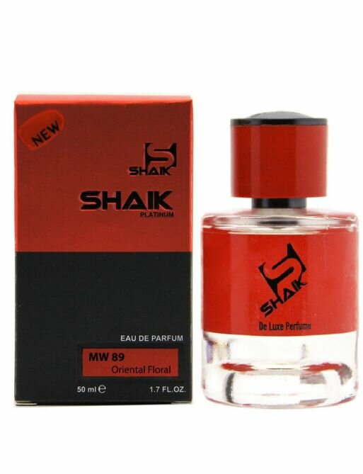 Парфюмерная вода унисекс SHAIK PLATINUM № 89 BLACK ORCHID духи женские масляные , туалетная вода парфюм 50 мл