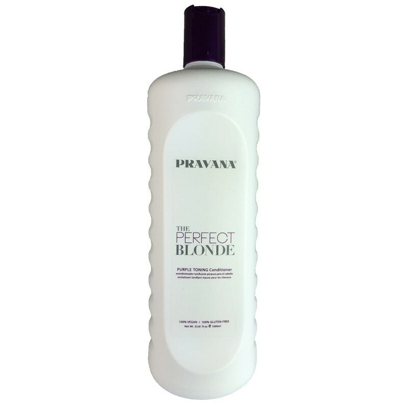 Кондиционер Pravana для осветленных волос Perfect Blonde Purple Toning Conditioner, (1000 мл)