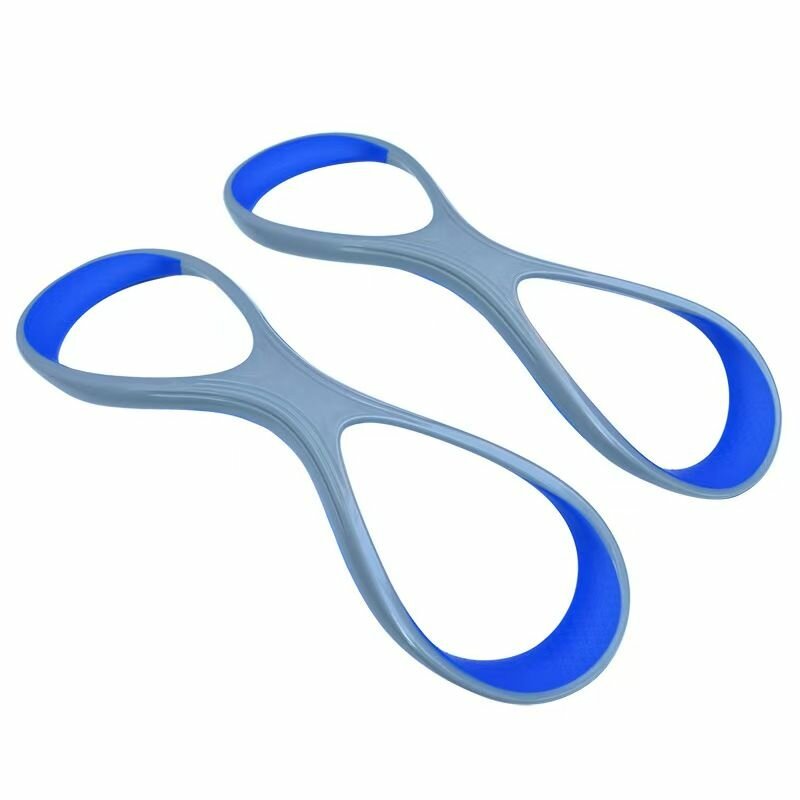 Лопатки для плавания ST Paddles, размер L, серые, длина 35см