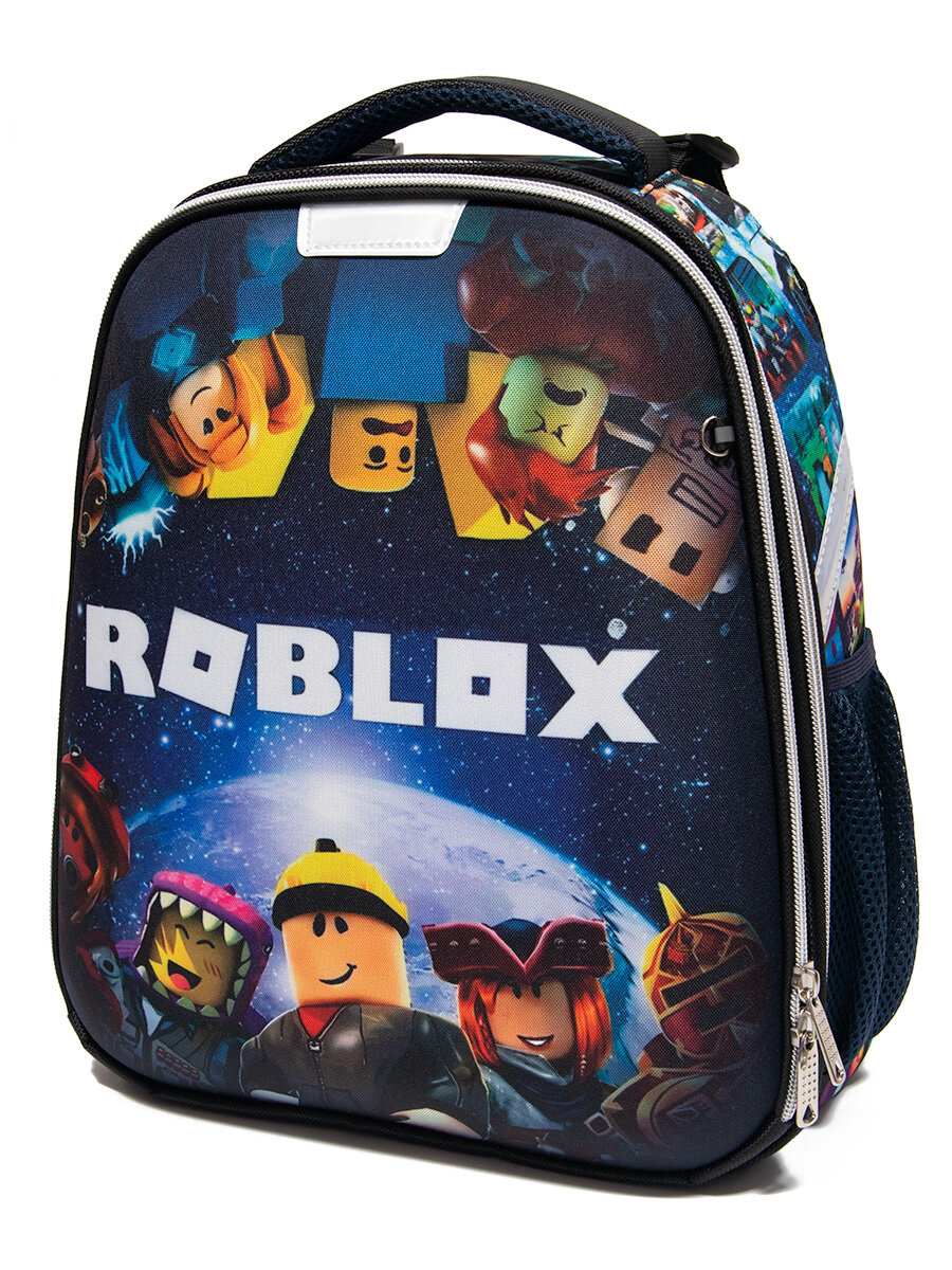 Рюкзак школьный детский Roblox, ранец с ортопедической спинкой девочке, мальчику, первокласснику, подростку 1104HB