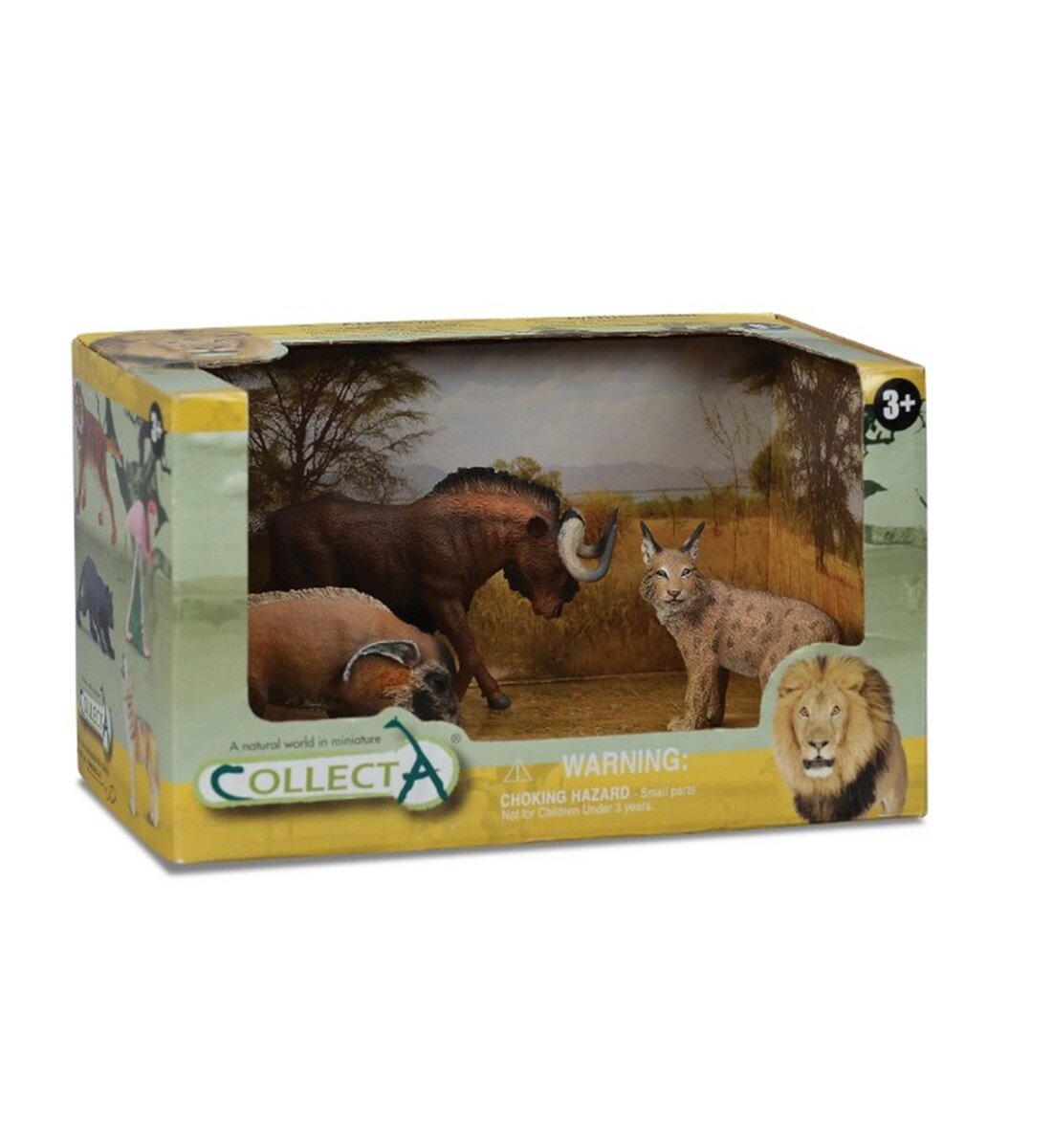 Набор фигурок Collecta Дикие животные 7, 3 шт. 89568